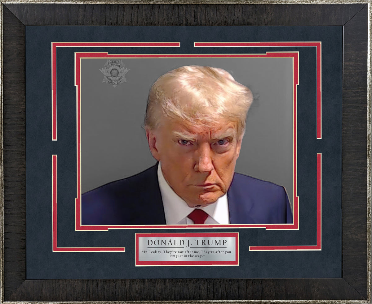 President Donald J. Trump - Mug Shot – Community Auctions