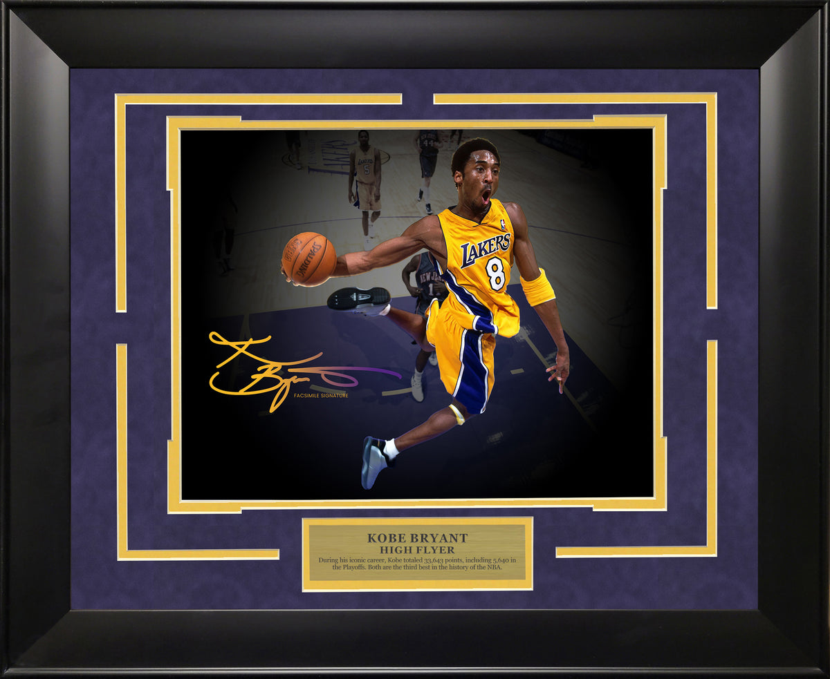 Kobe Bryant Spotlight with Facsimile Signature