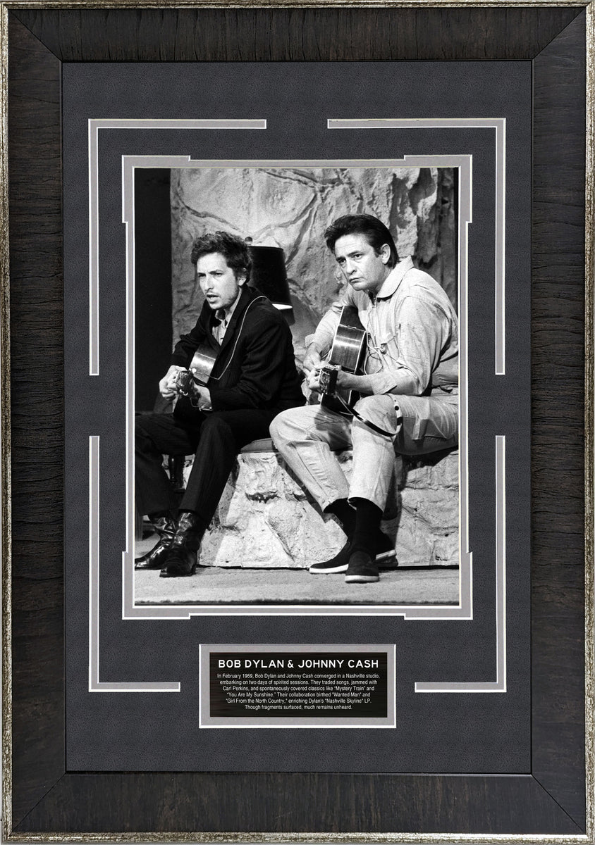 Bob Dylan and Johnny Cash