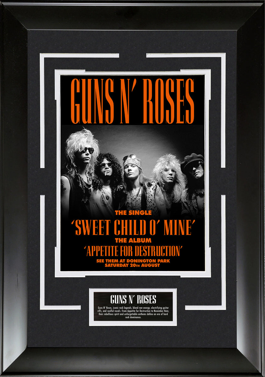 Guns N' Roses Concert Poster Replica
