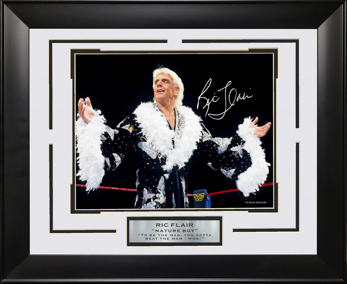 Ric Flair with Facsimile Signature