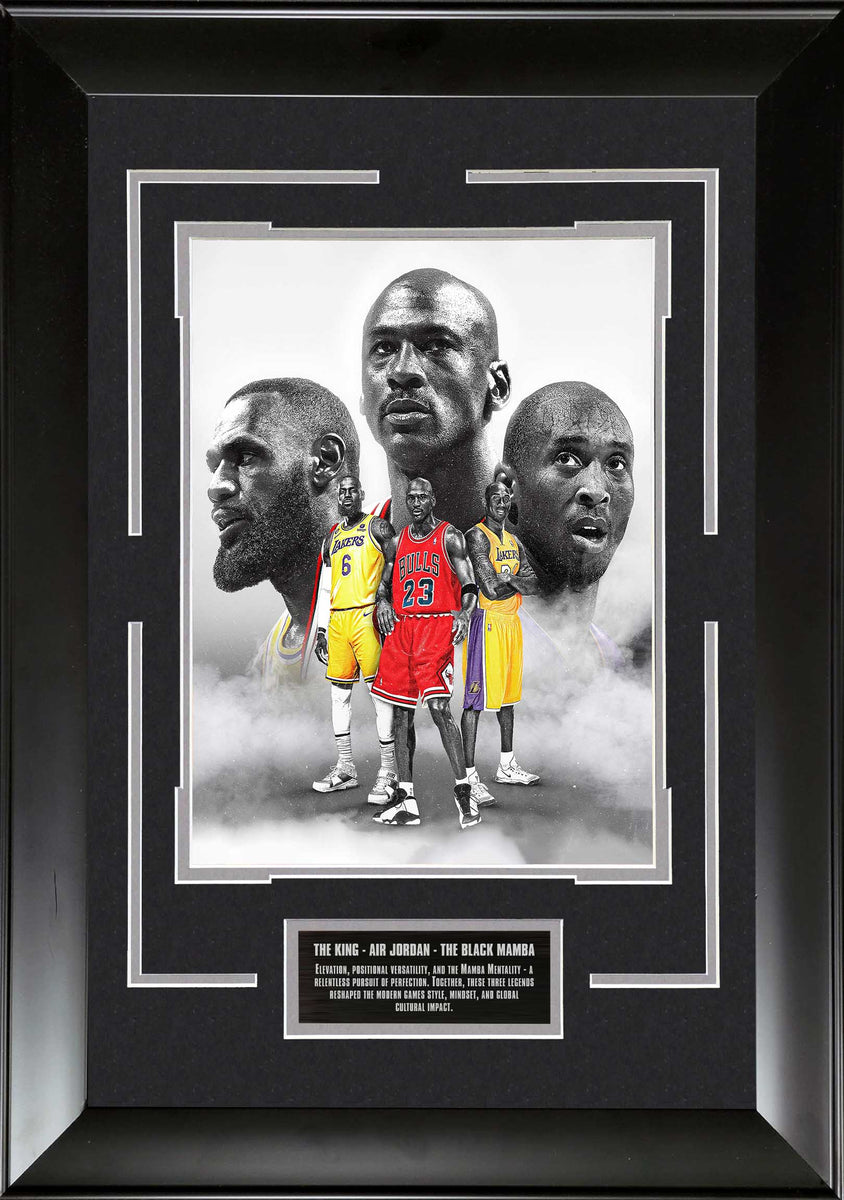 Lebron James - Michael Jordan - Kobe Bryant - NBA Legends