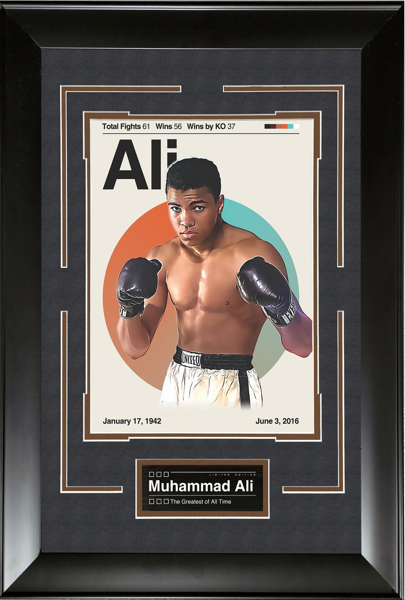Muhammad Ali - GOAT - Mid-Century Art