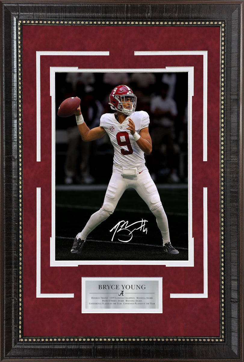 Bryce Young - Alabama Spotlight with Facsimile Signature