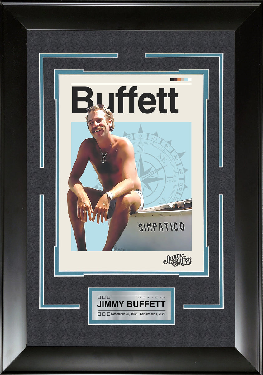 Jimmy Buffett Mid-Century Art