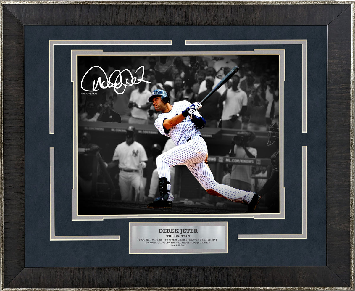 Derek Jeter - The Captain - Spotlight with Facsimile Signature