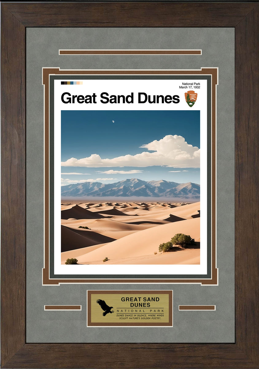 Great Sand Dunes National Park Mid-Century Art – Community Auctions